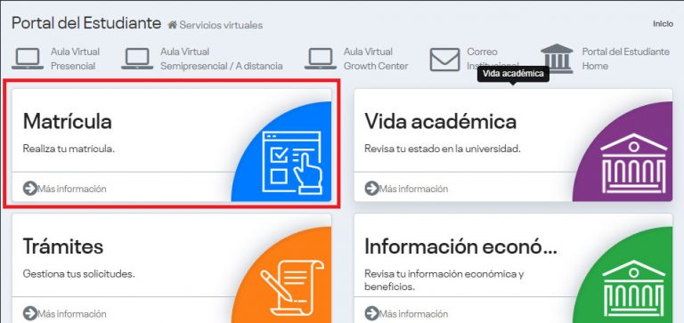 ¿Cómo realizo mi Anulación de reserva de matrícula? - Portal del ...
